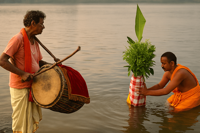 Nabapatrika: When Nine Sacred Leaves Bring the Goddess Home – Indrosphere